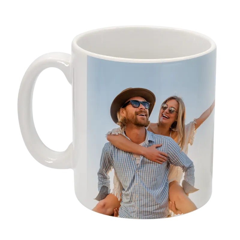 10oz 'Durham' Mug – White + Coaster Bundle - MISTYBAA