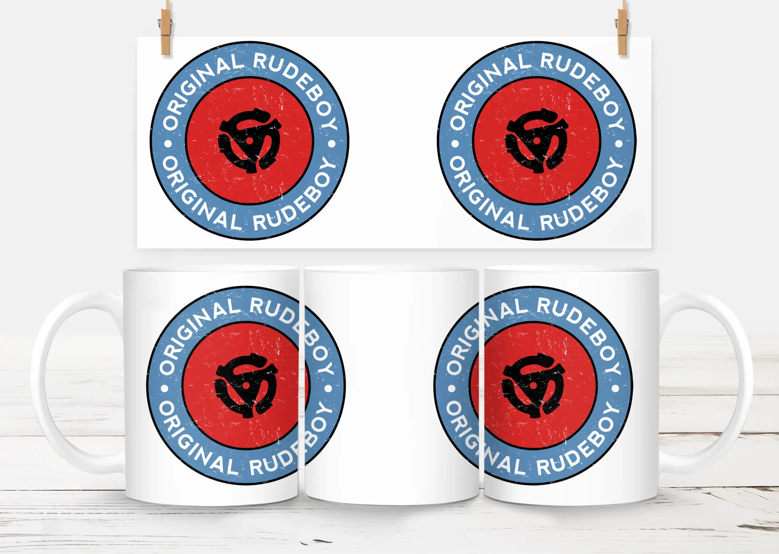 10oz Original Rudeboy Mug – White - MISTYBAA
